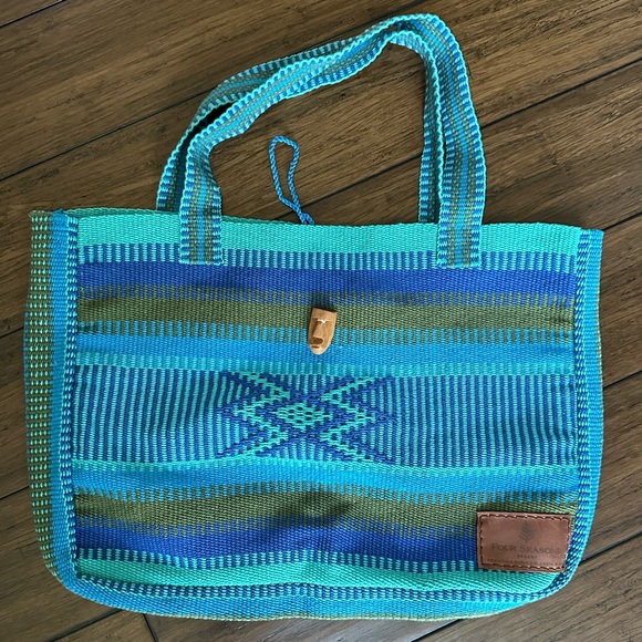 Bags | Four Seasons Resort Woven Toe Bag | Poshmark